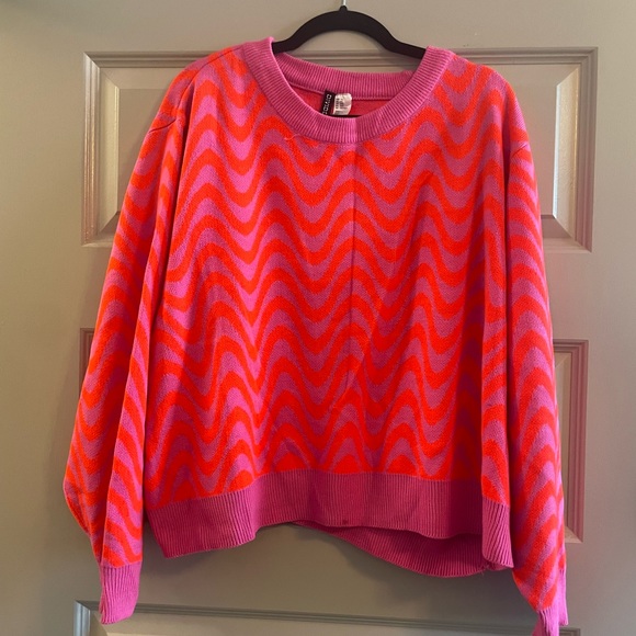 H&M | Sweaters | Neon Sweater | Poshmark